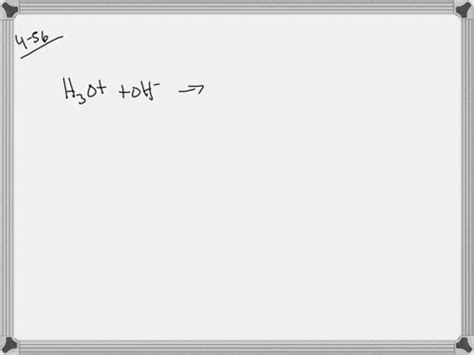 SOLVED Write The Net Ionic Equation For The Neutralization Of A Strong Acid By A Strong Base