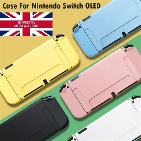 FOR NINTENDO SWITCH OLED Soft Silicone Console Joy Con Protective Case