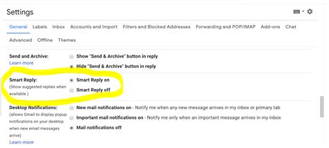 How To Enable Or Disable Gmail Smart Replies Free Technology For Teachers