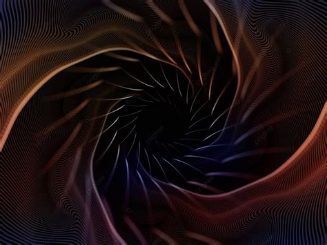 Virtualization Of Space Wave Dark Rendering Photo Background And