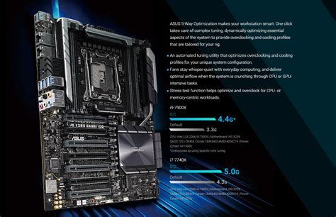 Asus Ws X Sage G Workstation Intel X Ceb Ddr X Pcie Lga