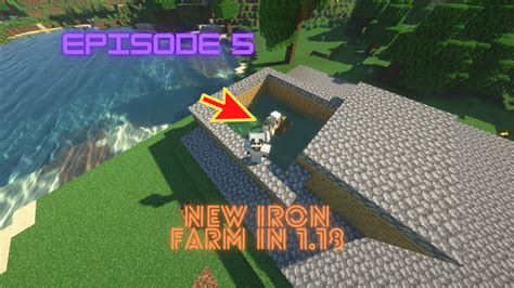 Minecraft Hardcore Iron Farm 5 Youtube