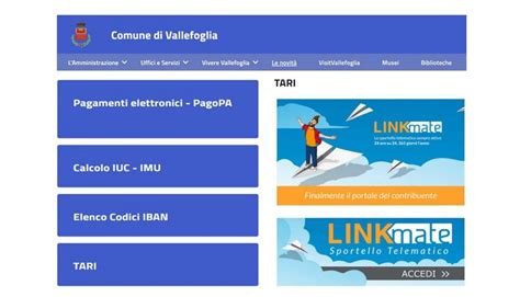 Tassa Sui Rifiuti Tari Comunicazione Nuove Modalità Di Pagamento E