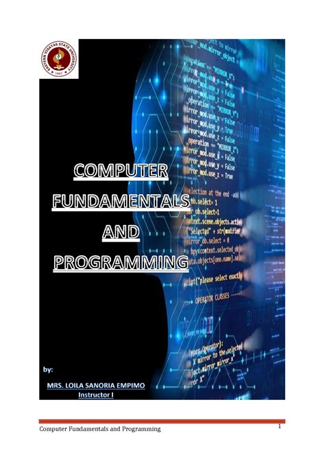 Solution Module 3 Comp 312 Computer Fundamentals And Programming