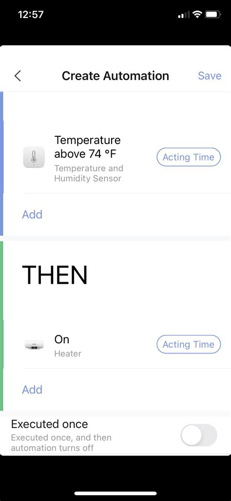 What Is Acting Time In Automations Setting For My Hub Ir Blaster To