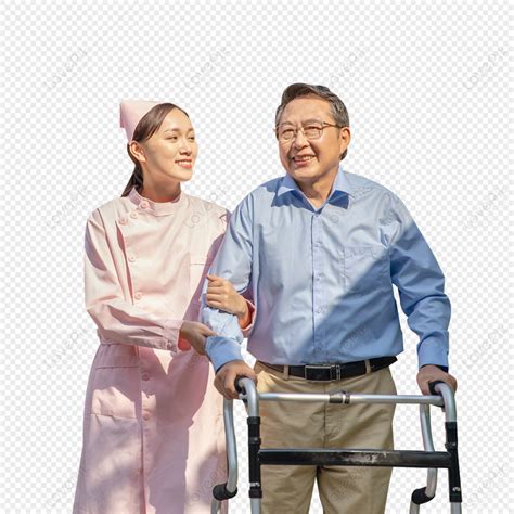 護士照顧病人png圖案素材免費下載，圖片尺寸2000 × 2000px Lovepik