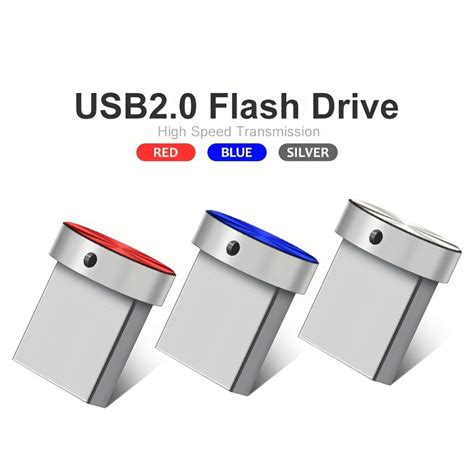 Mini Usb Flash Memory Driver 2tb Usb 2 0 Metal Pen Driver Silver Blue Red Storage Tray
