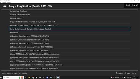 Retroarch Pc Beetle Psx Hw Wont Work R Retroarch