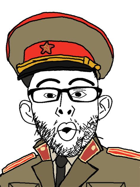 Soybooru Post 18786 Alternate Cap Clothes Communism Glasses Hammer