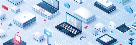 A Computer Keyboard Is Surrounded By Different Types Of Electronic
