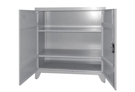 ΝΤΟΥΛΑΠΑ Atlas 2ΦΥΛΛΗ ΜΕΤΑΛΛΙΚΗ 90x40x90cm ΜΕ 2 ΡΑΦΙΑ Praktiker