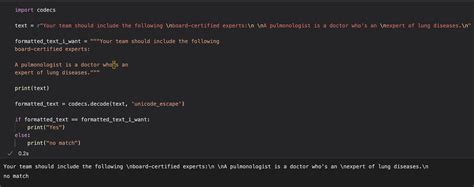 Python How To Format A String With Escape Sequences Implemented Not Same As Earlier Q Stack