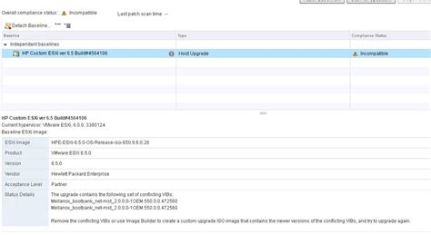 Troubleshooting Esxi 6 5 Upgrade Upgrade Contains Conflicting Vibs