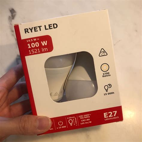 Ikea Led Lightbulb Furniture And Home Living Furniture Other Home
