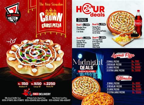 Pizza Crust Gujranwala Menu Contact And Whatsapp Number And Address
