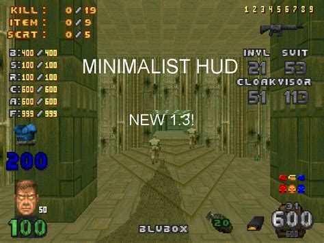 Minimalist Hud File Brutal Doom Mod For Doom Moddb