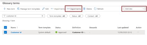 Azure Purview Business Glossary David Alzamendi