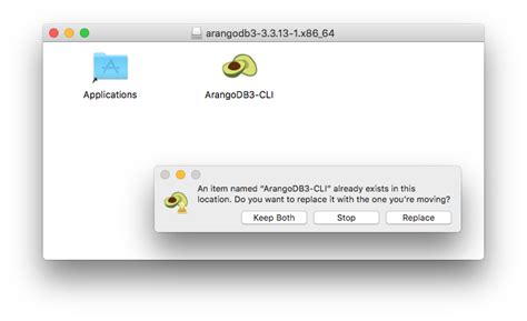 Upgrading On Macos Arangodb Documentation