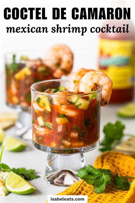 Cóctel De Camaron Mexican Shrimp Cocktail Isabel Eats
