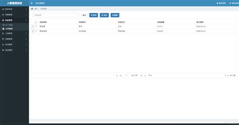 基于springboot人事管理系统设计与实现附源码开发文档 可用于毕业设计 课程设计 练手学习博观而约取，厚积而薄发的技术博客51cto博客