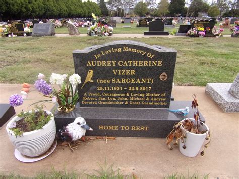 Audrey Catherine Sargeant Vizer Find A Grave Memorial