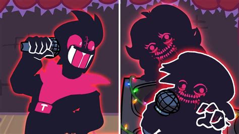 Friday Night Funkin Mod Corruption Dad Vs Evil Gf And Bf Youtube