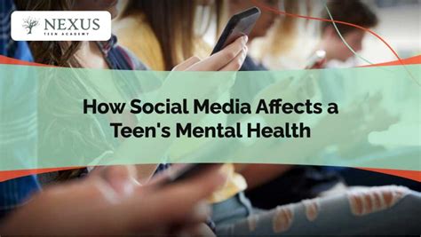 How Social Media Affects A Teens Mental Health