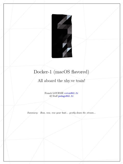 Docker 1 Pdf System Software Computing