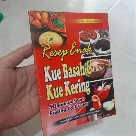 Jual Resep Enak Kue Basah Dan Kue Kering Dilengkapi Dengan Resep