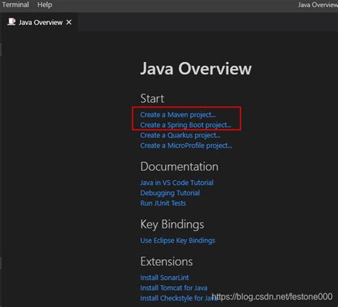 Vscode 创建javamavenspringboot项目，学习javamaven Java项目教程 Vscode Csdn博客