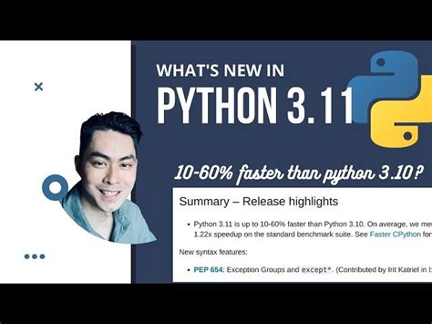 Free Video Whats New In Python 311 Key Features And Improvements