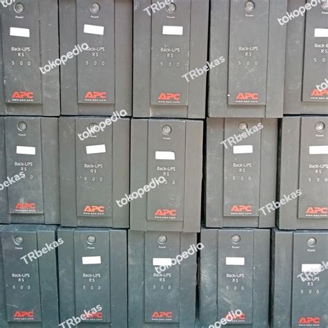 Jual Ups Apc Rs500 Br500ci As Ups 500v 300w Battery 12v 6 5a Kota