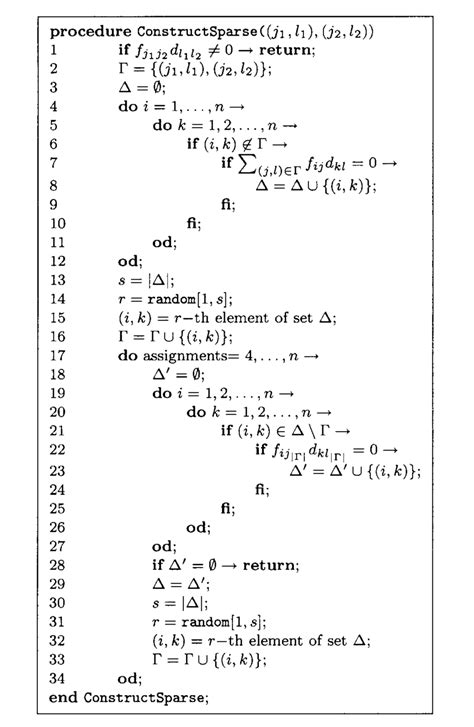 Grasp S Construction Phase Pseudocode Download Scientific Diagram