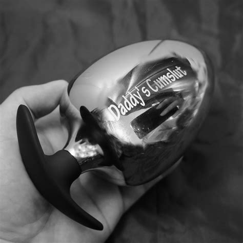 Custom 3 Sizes Outdoor Anal Plug Metal Heavy Anal Butt Plug Privacy