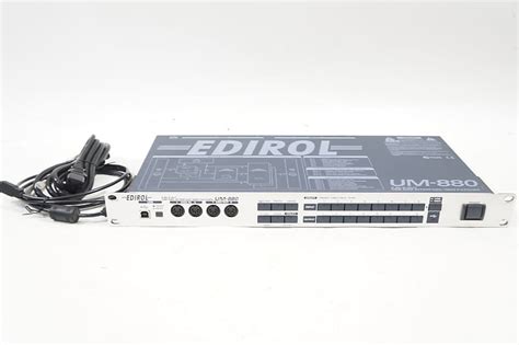 Edirol UM Roland IN OUT USB MIDI Interface Patcher Reverb