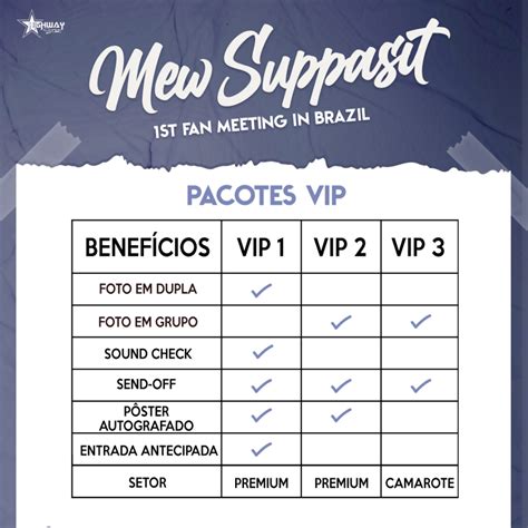 Astro Tailand S Mew Suppasit Anuncia Evento No Brasil We In The Crowd