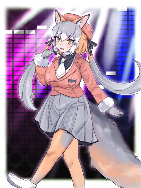 Island Fox Kemono Friends And 1 More Drawn By Aramaru Danbooru