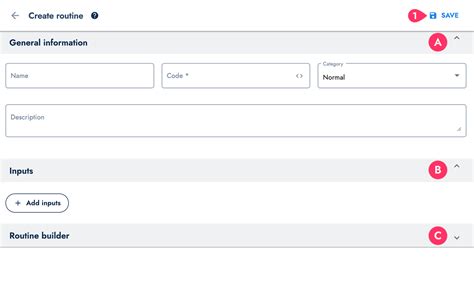 Routines Section Cotalker Technical Documentation