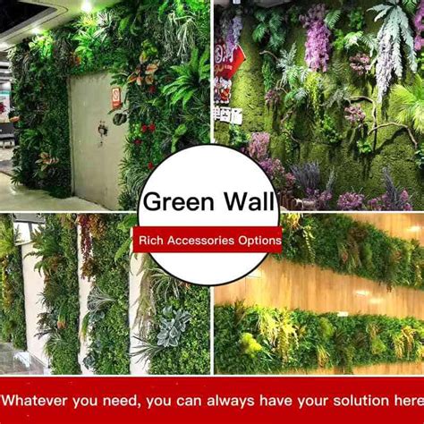 Wall Artificial Grass Tiger Lily Garden