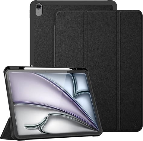 Fintie Slimshell Case For Ipad Air 13 Inch M3 2025 M2 2024 Built In Pencil