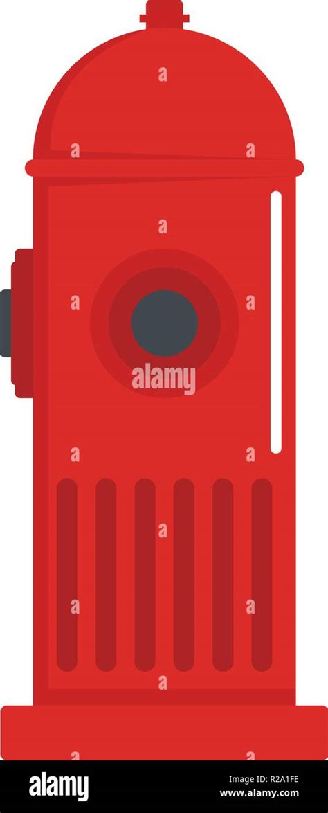 Fire Column Icon Flat Illustration Of Fire Column Vector Icon For Web