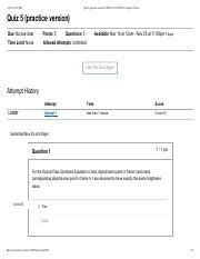 Quiz Practice Version Cpsc W Computer Vision Pdf