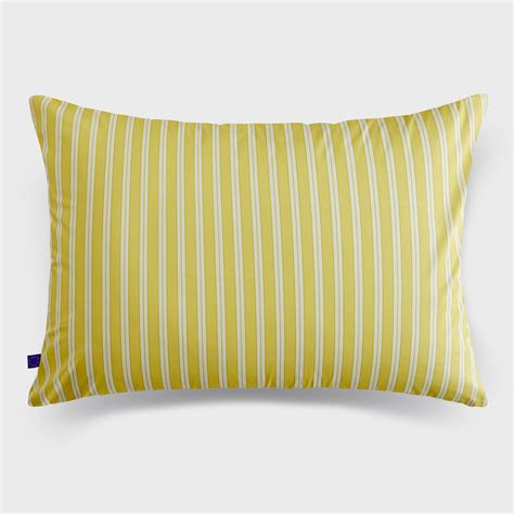 [29cm 단독] 티킹스트라이프 라임 패턴 레이어드 베개커버 50x70 알러지케어 순면 감도 깊은 취향 셀렉트샵 29cm
