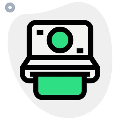 Polaroid Camera With Self Developing Film Vector Image