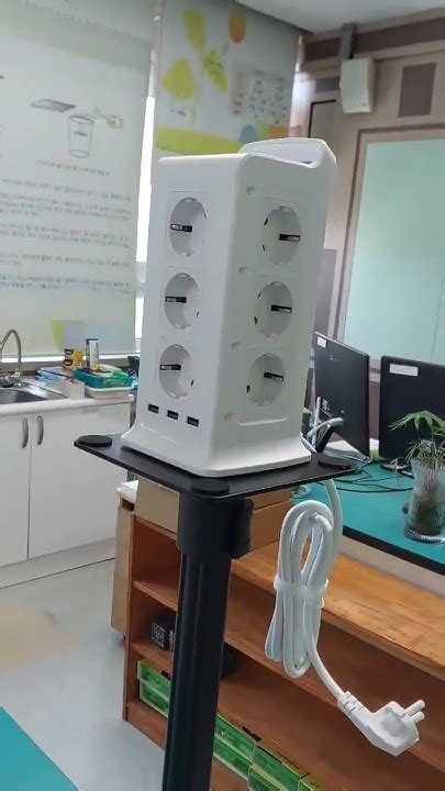 한국과학상사 ㅣ 경남 통영시 과학실 실험대 타워형 콘센트 납품 배송 4 한산초중학교 Youtube