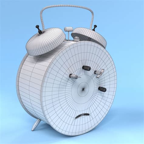 알람 시계 3d 모델 39 Max Free3d