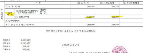 블라인드 연말정산 이직했는데 기납부세액이 왜 달라