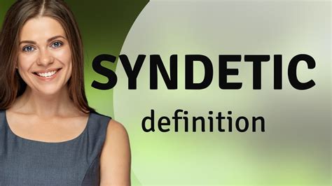 Syndetic Meaning Of Syndetic Youtube