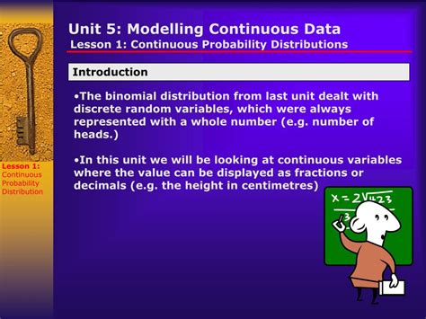 ppt unit 5 modelling continuous data powerpoint presentation free