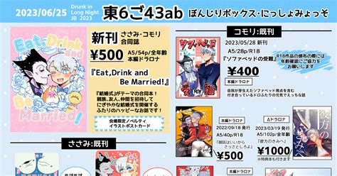 Drunkinlongnight 【0625新刊】ドラロナ結婚合同誌サンプルandおしながき ささみのマンガ ドラロナ 吸死【腐